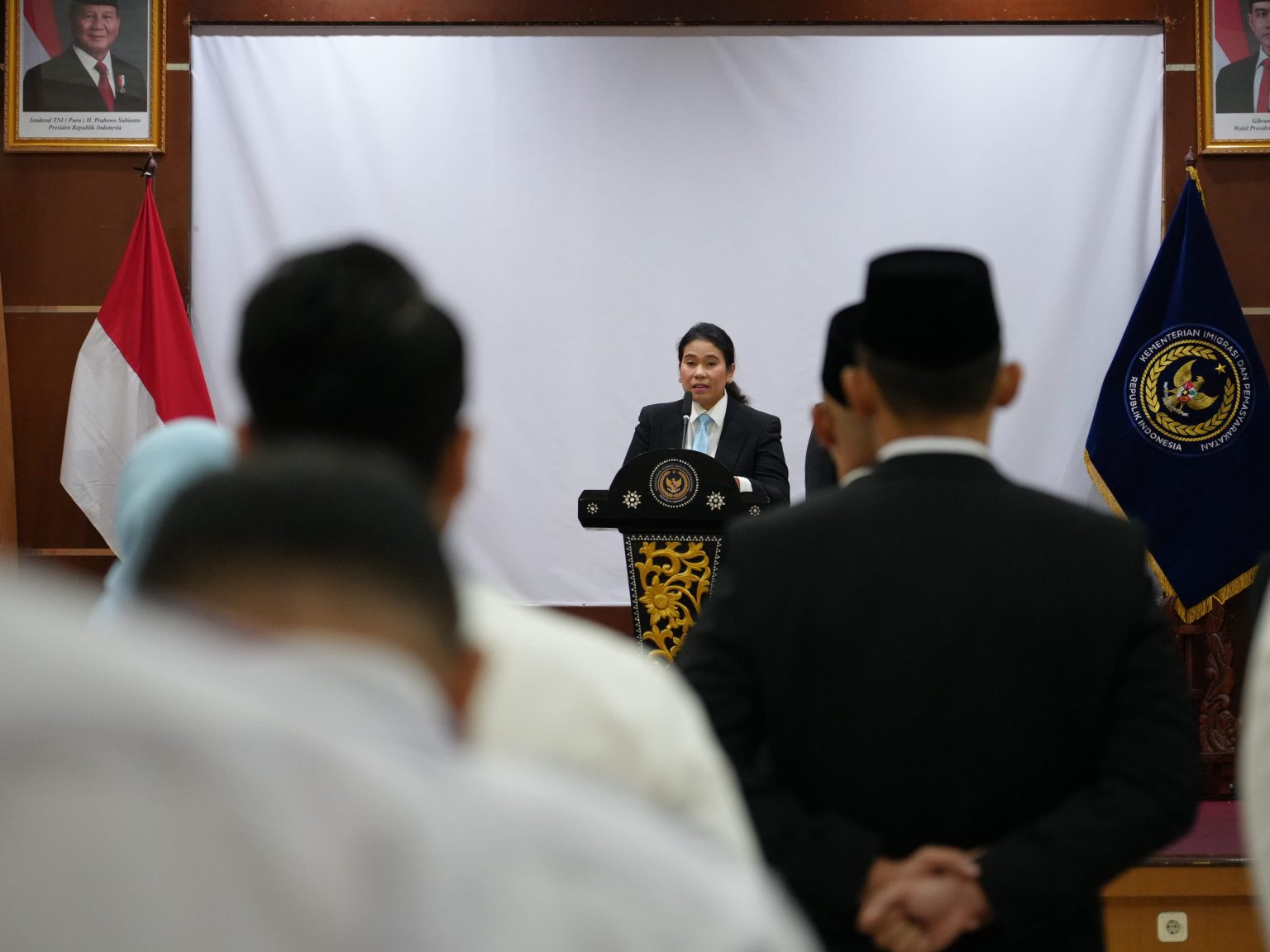 Kepala Kantor Wilayah Direktorat Jenderal Imigrasi DIY, Junita Sitorus, Lantik Pejabat ...